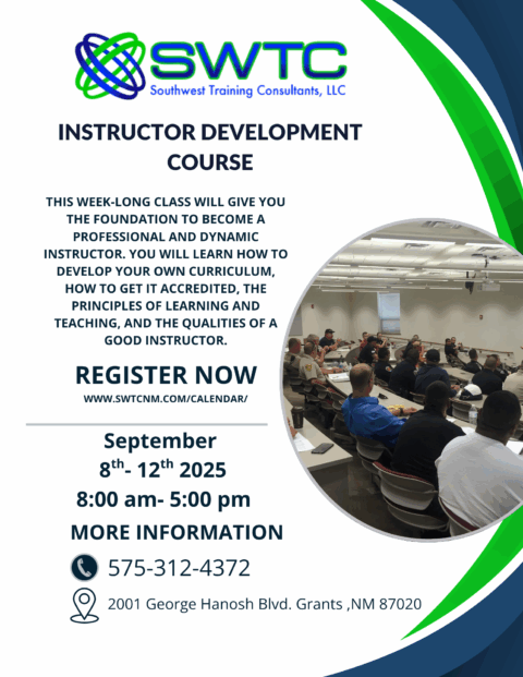 Instructor Development – Grants - SWTC