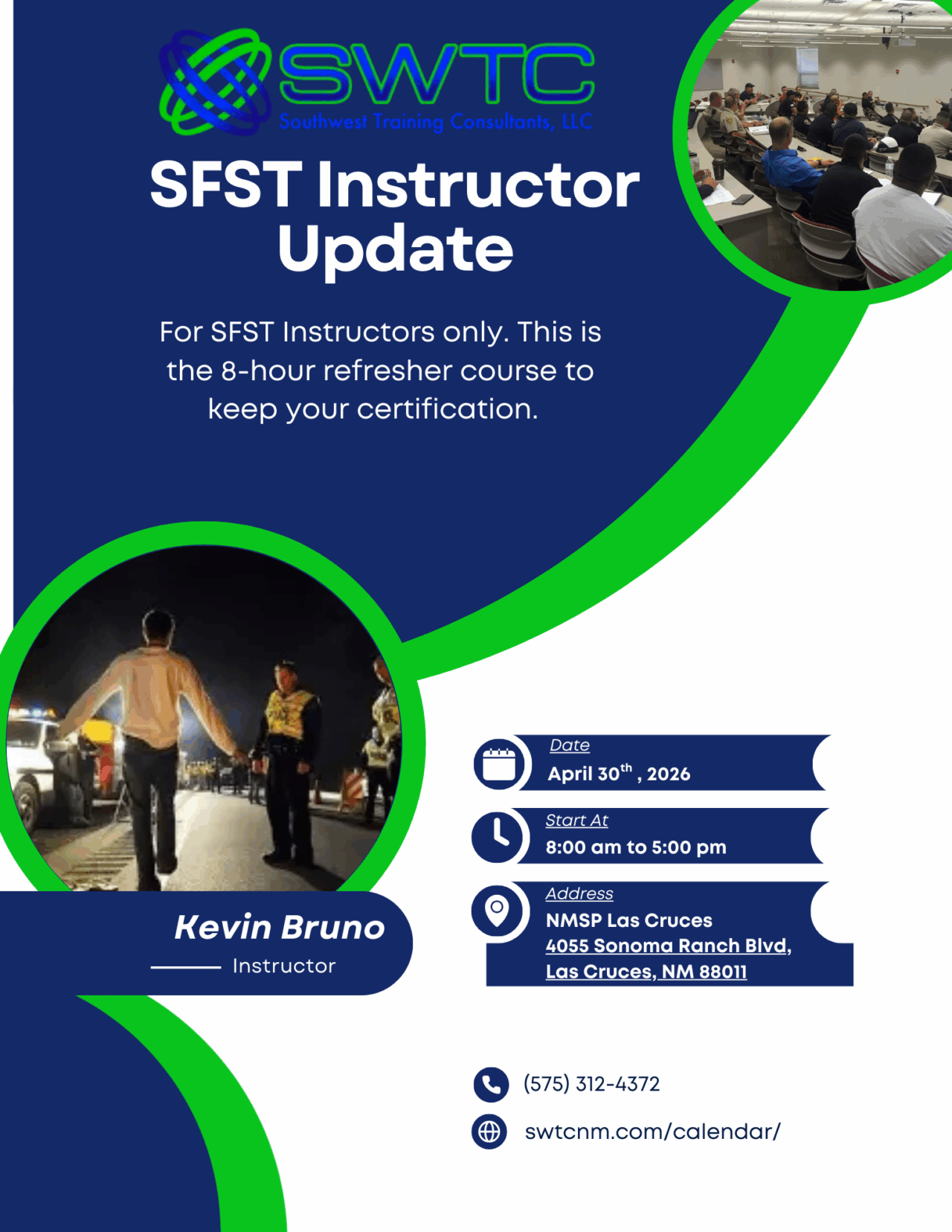 SFST Instructor Update – Las Cruces - SWTC