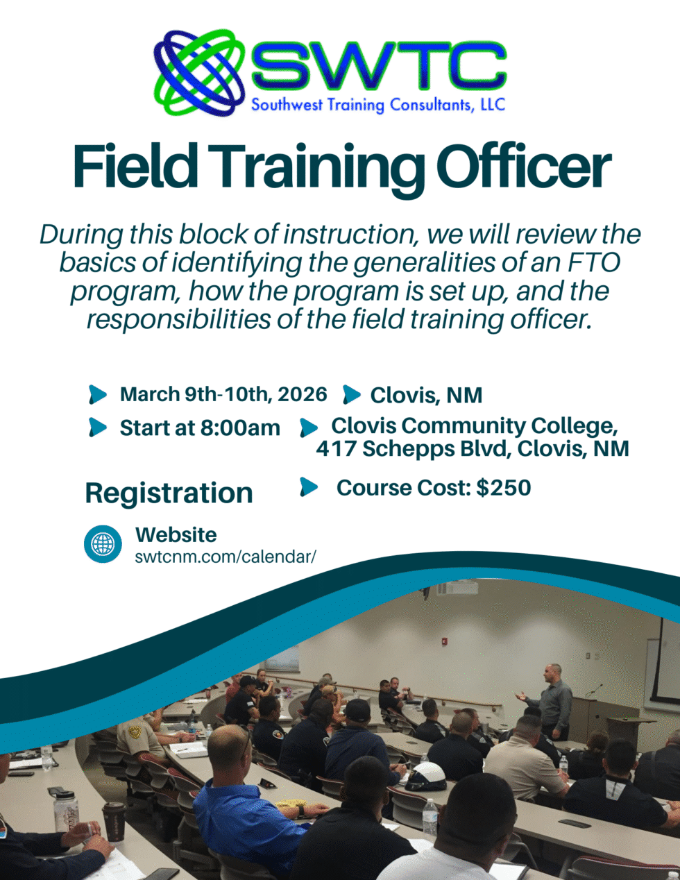 Field Training Officer – Clovis - SWTC